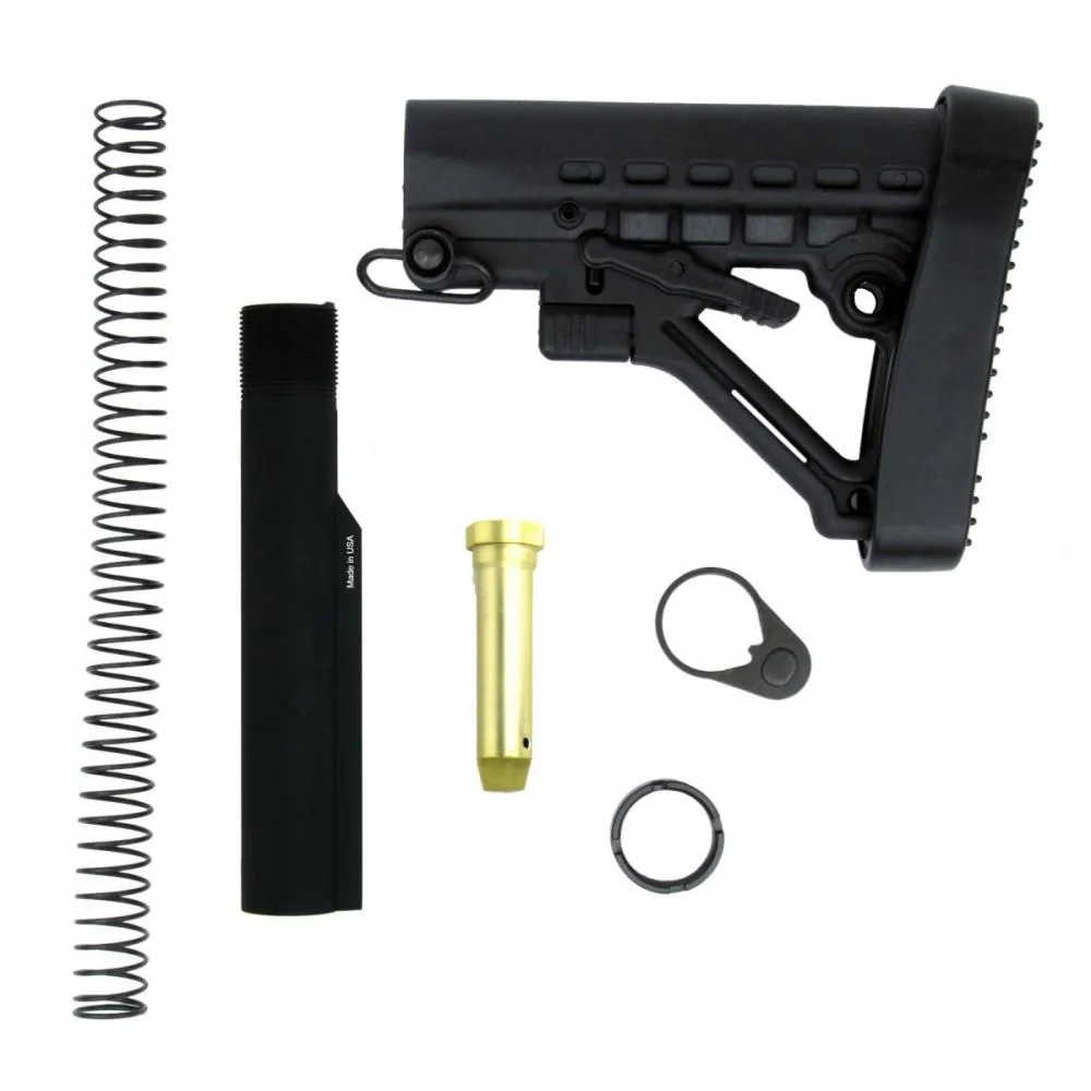 Tacfire AR-15 Mil Spec Buffer Tube Kit With QD Attachments - ICB Firearms