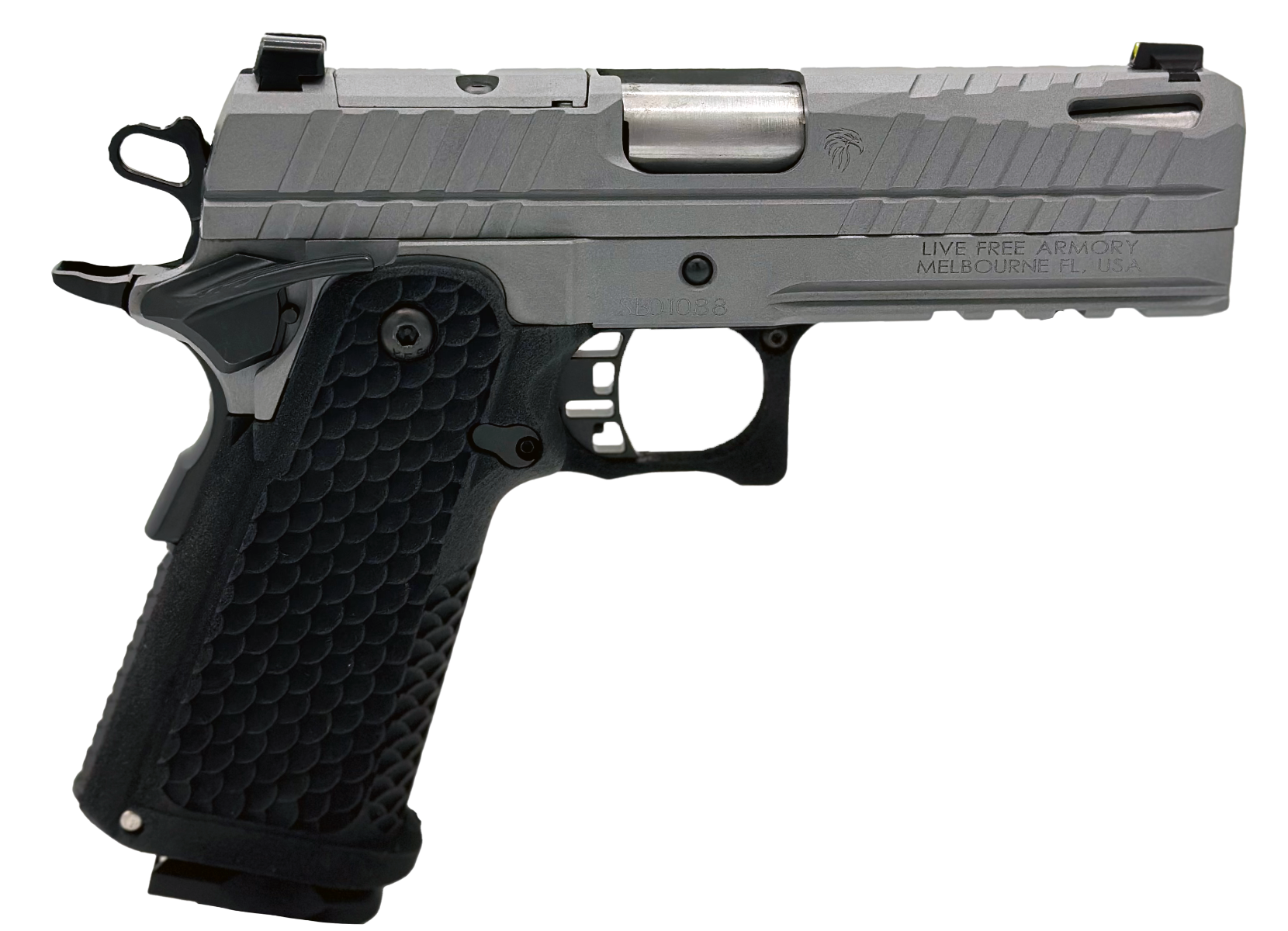 LFA Apollo 11 Compact Pistol - 9mm |Grey | 4.1" | 1x17rd Mag - ICB Firearms